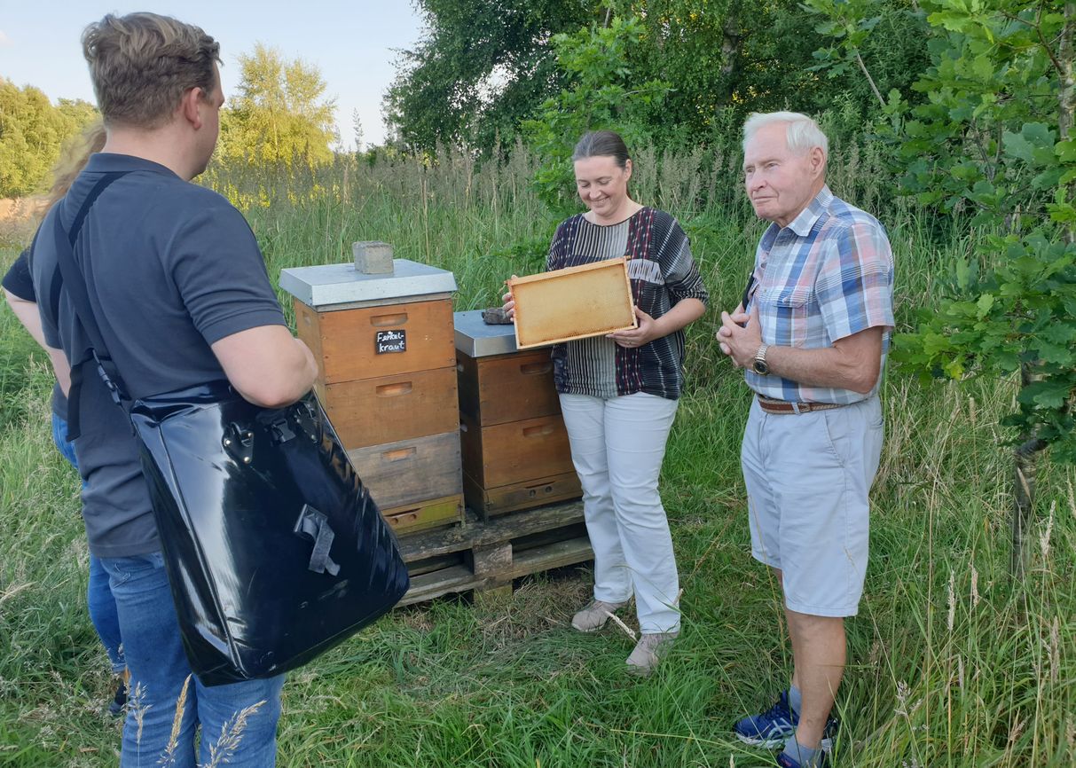 Station 3 auf der “Stadt erfahren”-Tour: Blume 2000. Ina Reinders ...