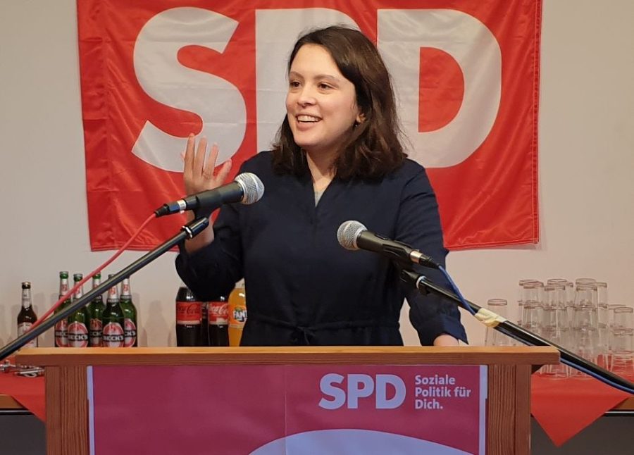 Begeistert für Europa: Delara Burkhardt, SPD Bild: SPD